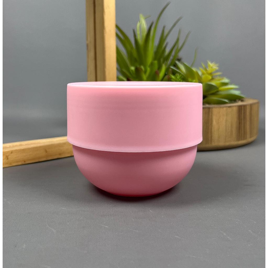 Jual BOO8 - Pot Lulur Mangkok 250 Gram Pink Soft Spatula / Wadah Lulur ...