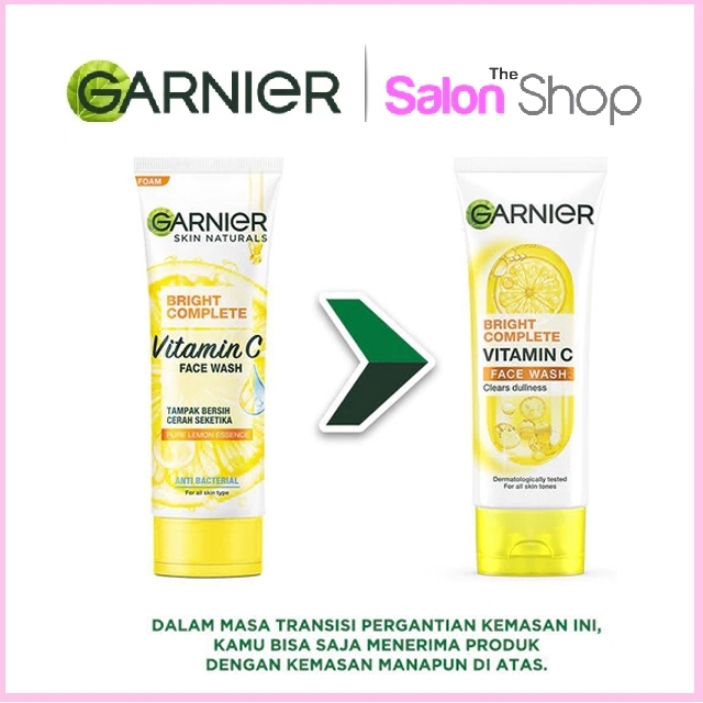 Jual Garnier Bright Complete Foam | Garnier Bright Complete Face Wash ...