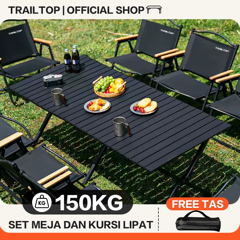 Jual TrailTop Meja Lipat Outdoor Portable Tipe-X Kuat Dan Tahan Lama ...