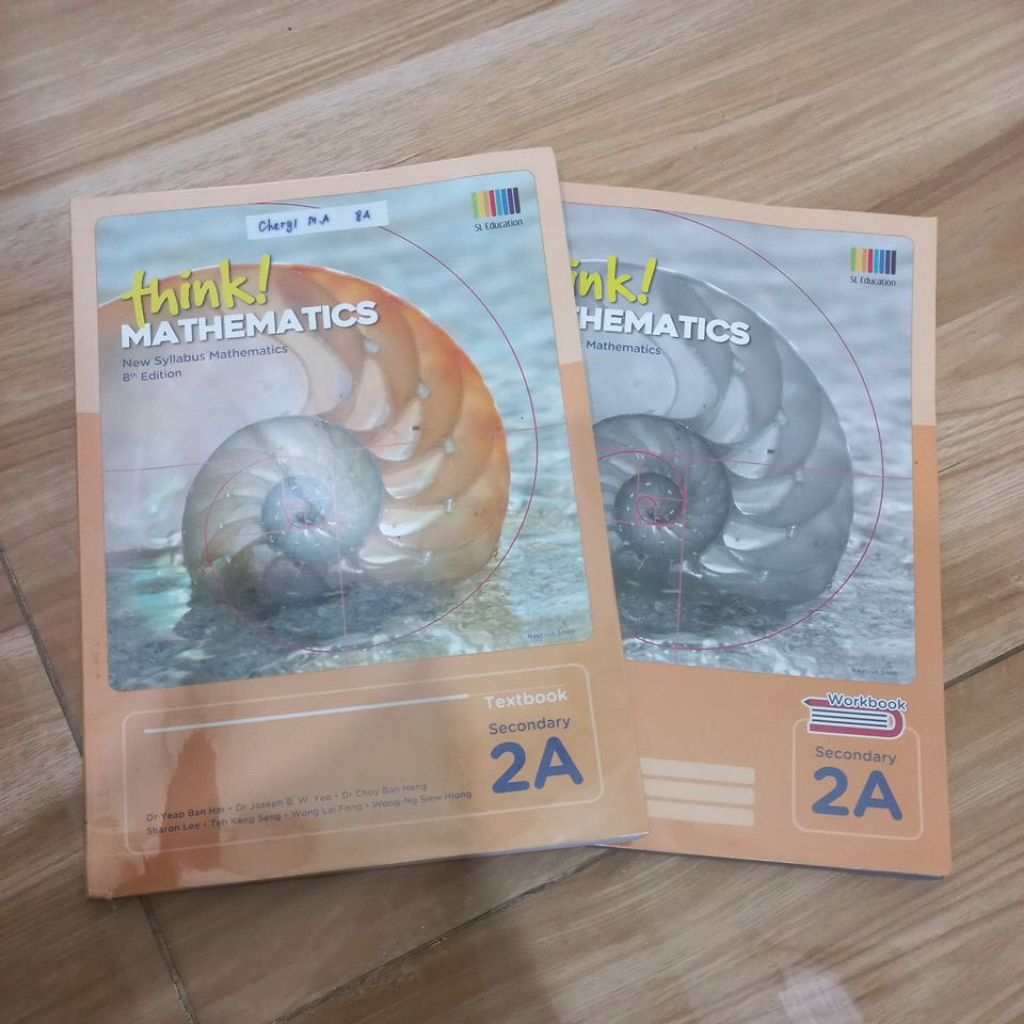Jual Buku Think Mathematics Textbook Workbook 2A 8th Edition St ...
