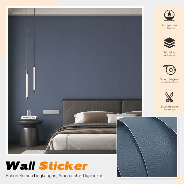 Jual Wallpaper Dinding Sticker Motif Polos 45 x 8-10 M / Wallpaper ...