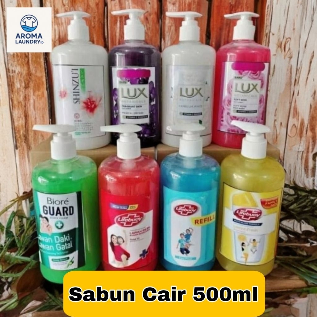 Jual Sabun Mandi Cair Bath & Body Wash Foam 500ml (non stiker ...