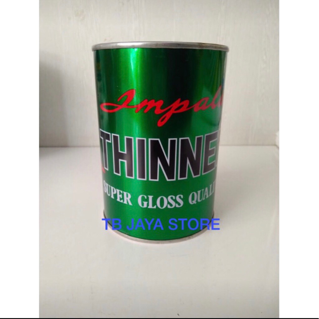 Jual THINNER TINER THINER IMPALA 1L / PENGENCER CAT / MINYAK CAT ...