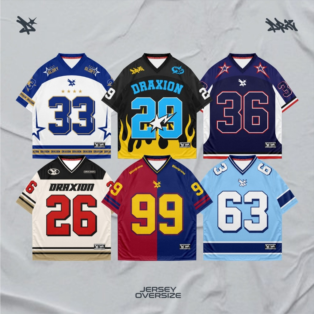 Jual SPEEDWEAR Jersey Oversize / Jersey Series Number / Jersey Unisex ...