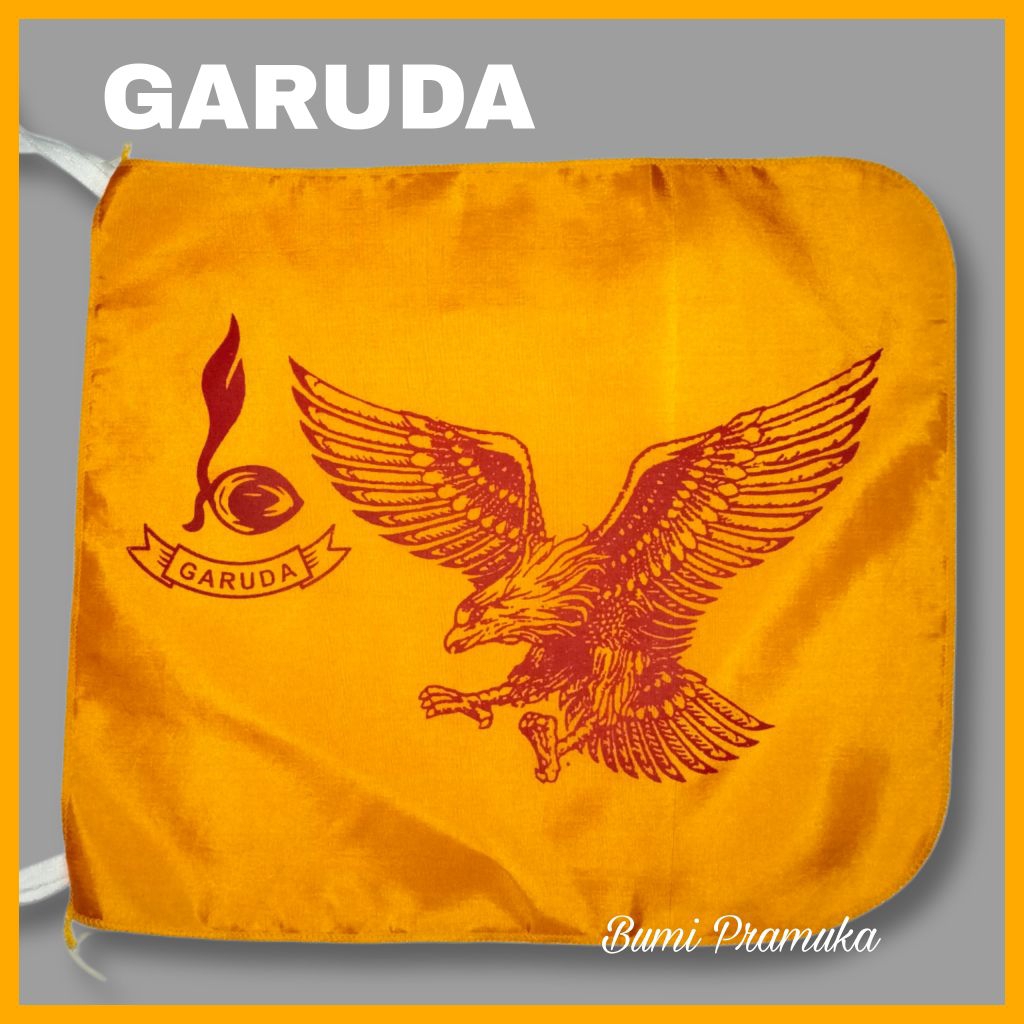 Jual Bendera regu pramuka putra garuda Bendera regu garuda | Shopee ...