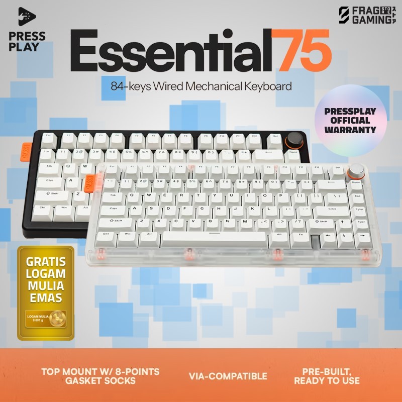 Jual Press Play Essential75 / Essential 75 / Essential-75 Wired ...