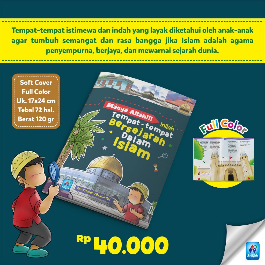 Jual Inilah Tempat Tempat Bersejarah dalam Islam Pustaka Arafah Soft ...