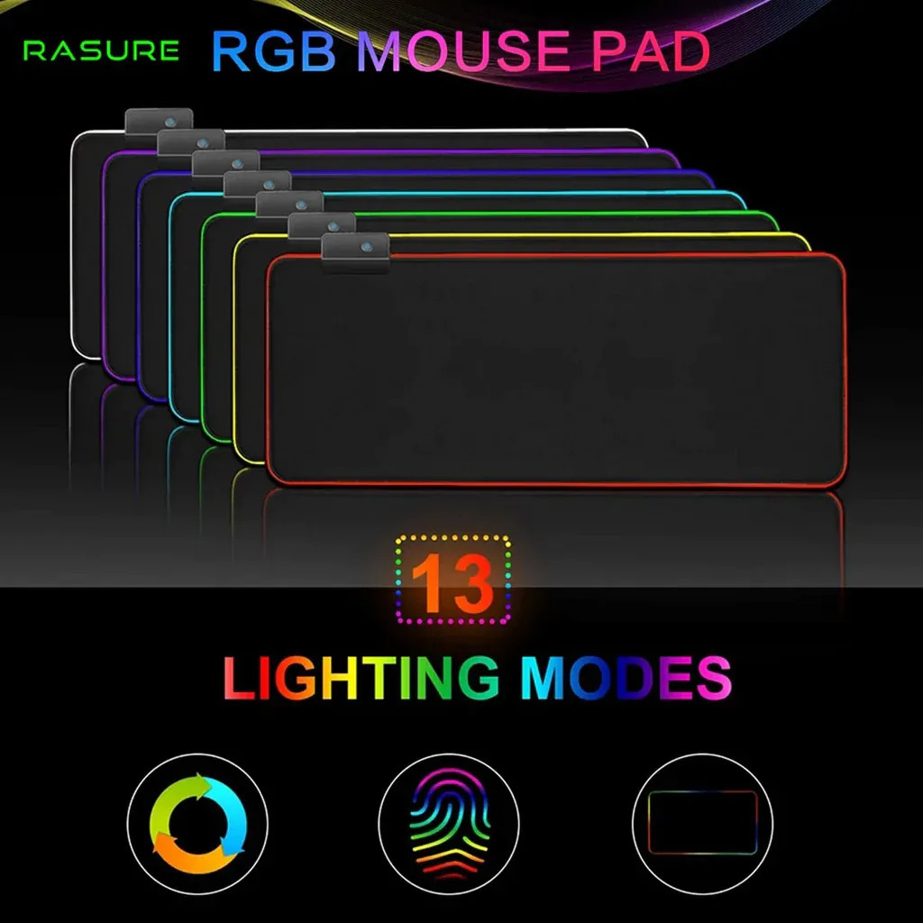 Jual Extra Large LED Gaming Mouse Pad - Rasure RS-01 | Shopee Indonesia