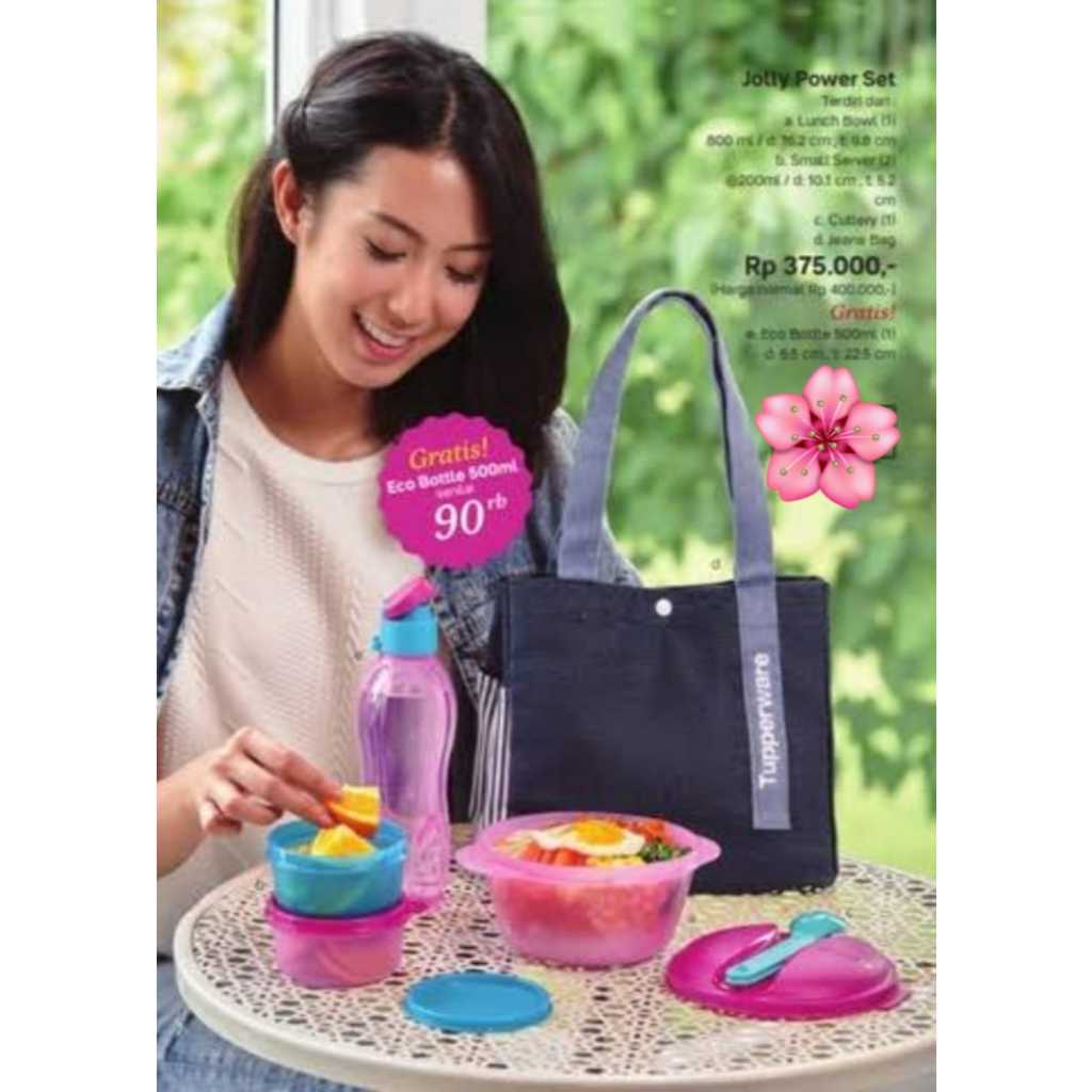 Jual Tupperware Jolly Power Set*1515 | Shopee Indonesia
