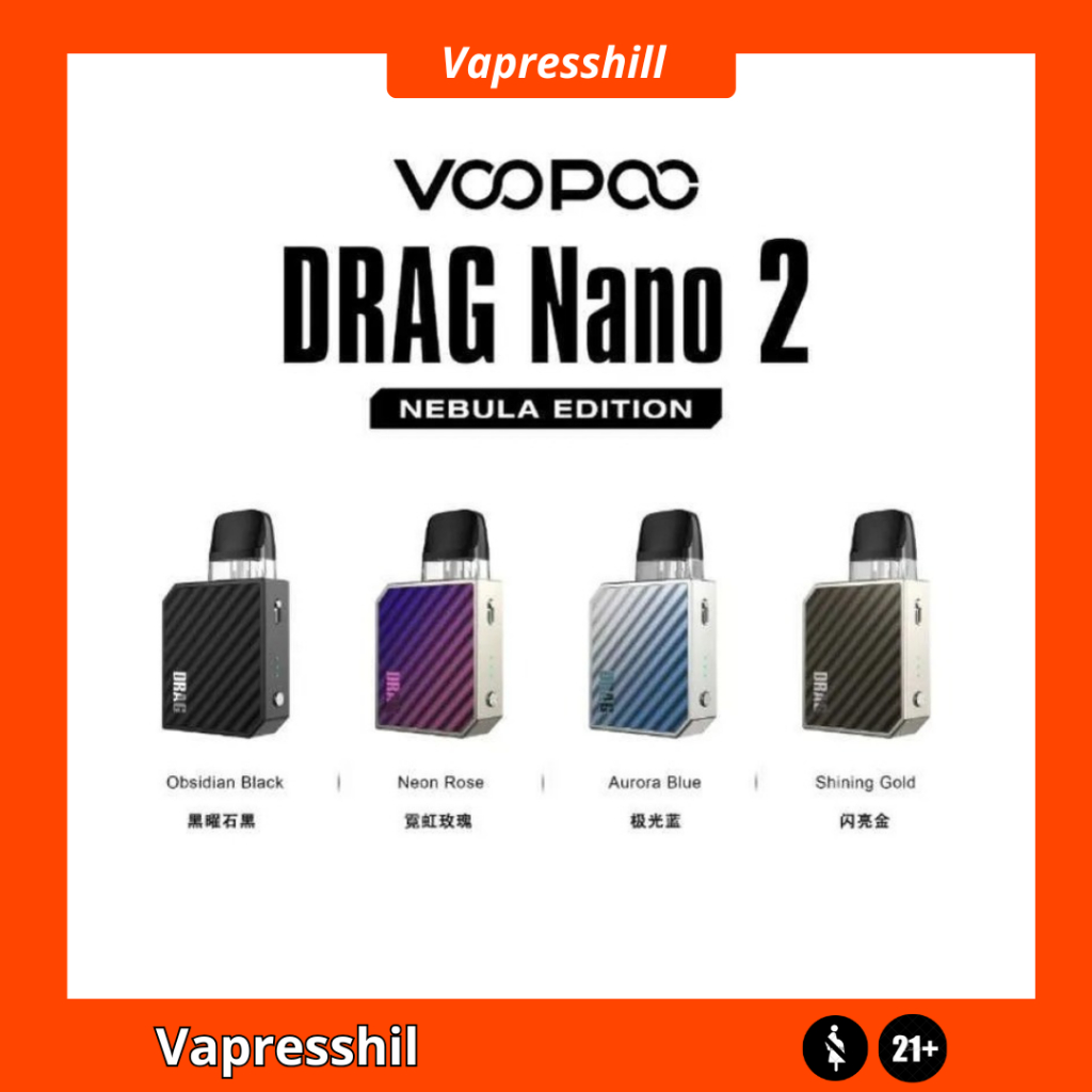Jual VOOPOO DRAG NANO 2 NEBULA EDITION POD DEVICE DRAG NANO 2 NEW ...