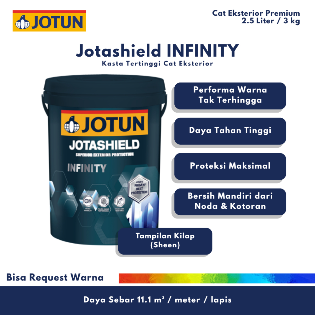 Jual Cat Jotun Jotashield INFINITY - Cat Tembok Eksterior Premium ...