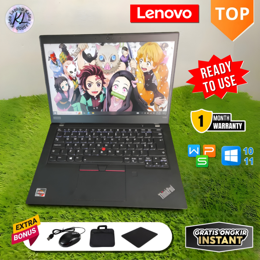 Jual Laptop Lenovo ThinkPad X395 E575 AMD RYZEN 5 PRO 3500U VEGA 8 2GB ...
