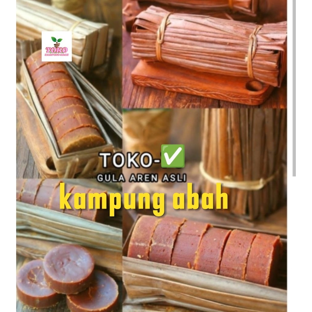 Jual gula aren asli gula Kawung bungkus daun kelapa | Shopee Indonesia