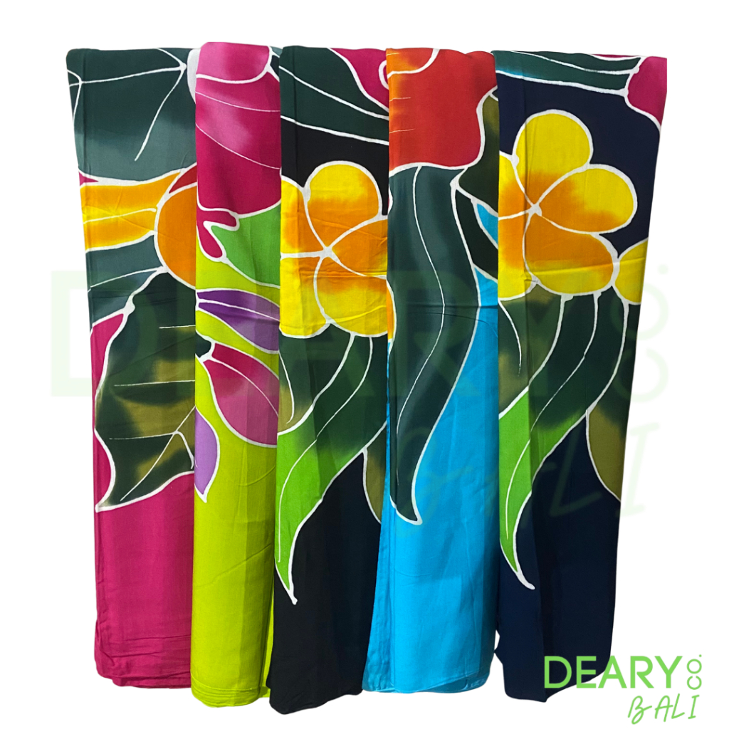 Jual Kain Pantai Bali Jumbo 2 Meter Batik Lukis Bahan Rayon Premium Tebal | DEARY CO BALI ...