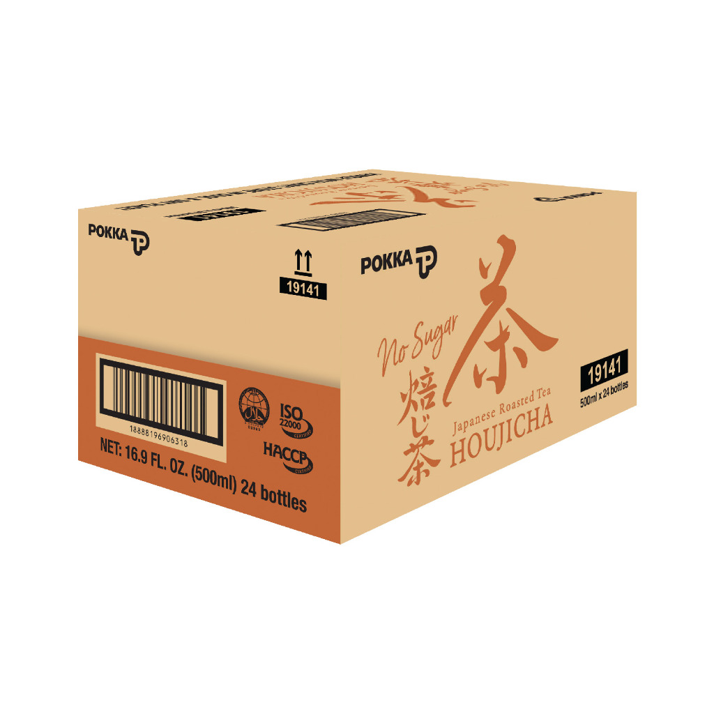Jual Pokka Japanese Houjicha Pet 500 ML (1 CTN = 24 Pcs) | Shopee Indonesia