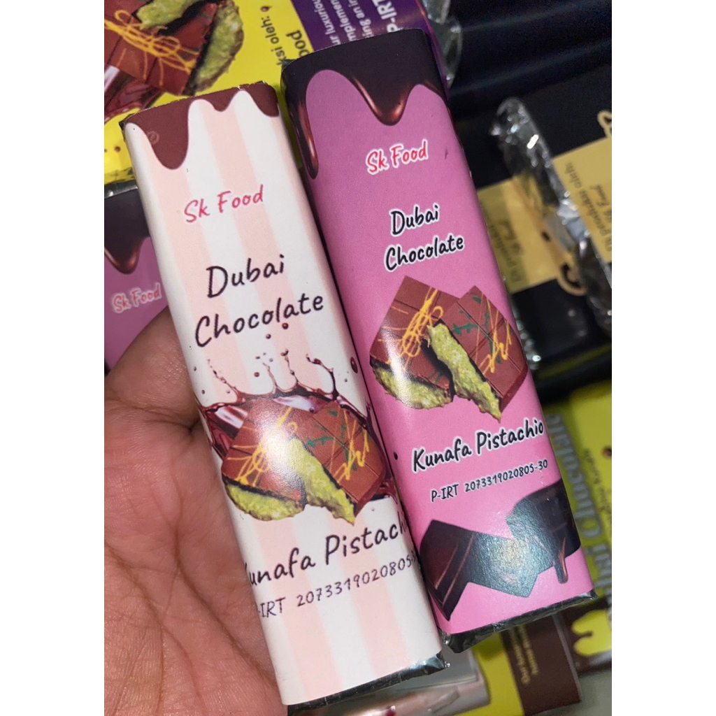 Jual Coklat dubai pistachio kunafa 40gr | Shopee Indonesia