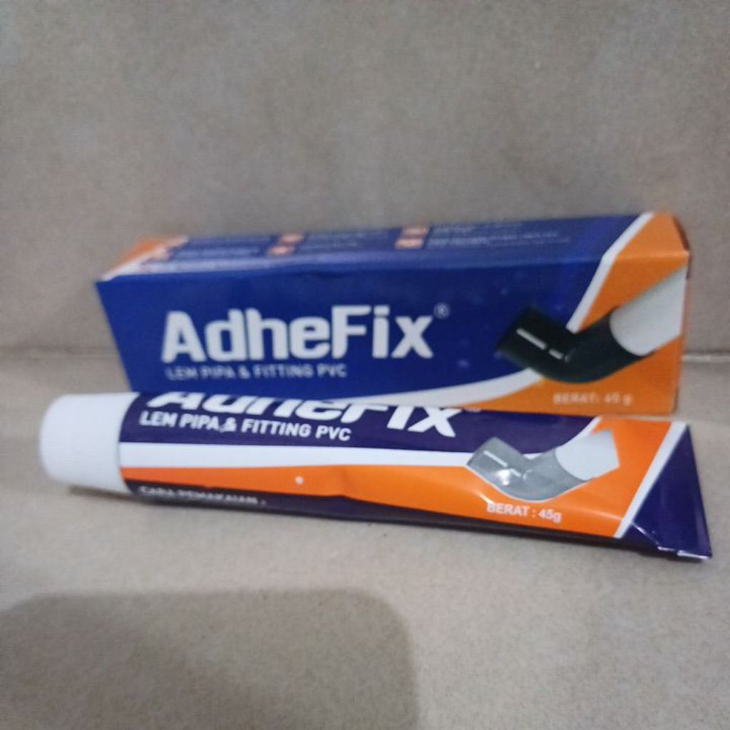 Jual Lem pipa pvc adhefix kemasan tube berkualitas | Shopee Indonesia