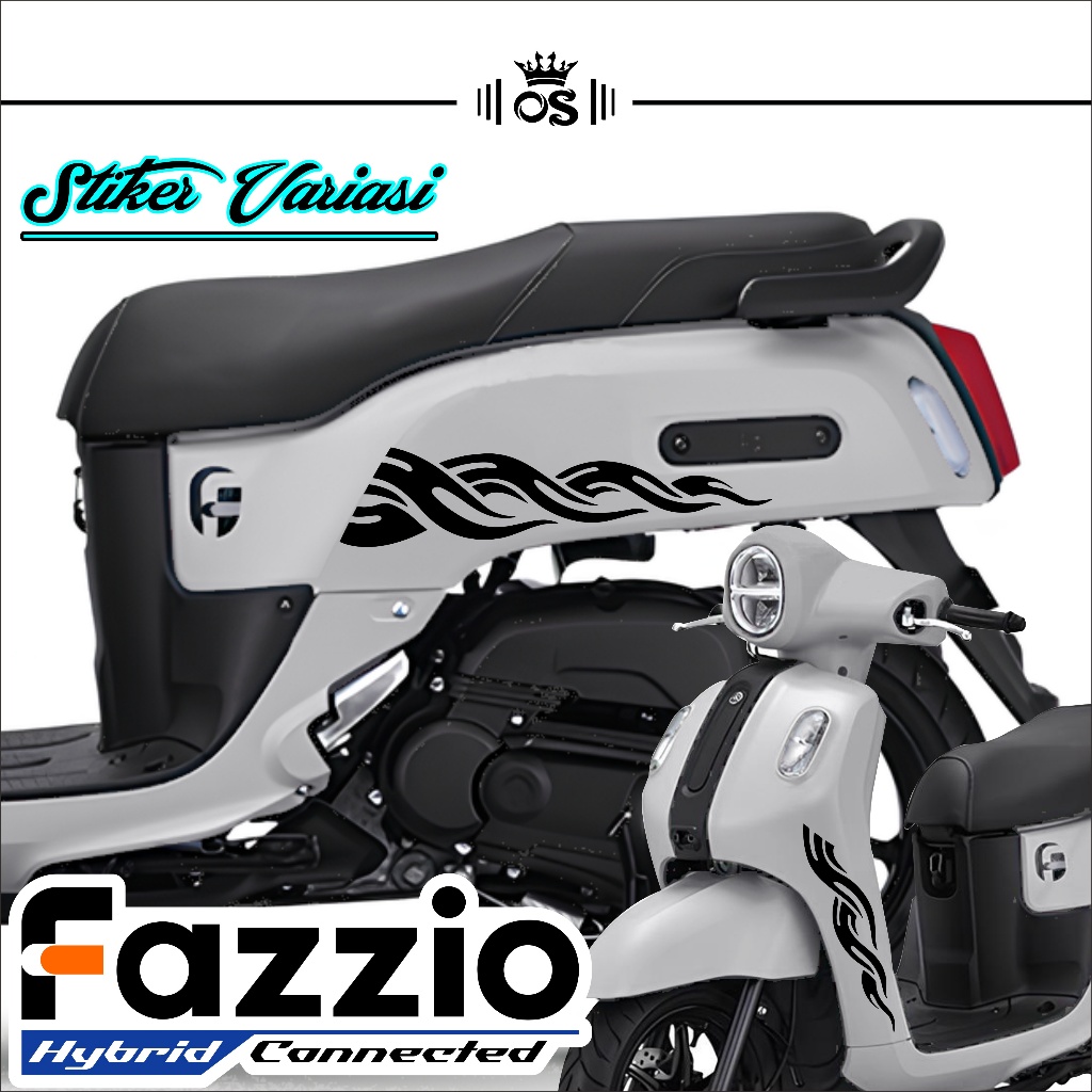 Jual STRIPING FAZZIO / MTF 89 / STIKER CUTTING / FAZZIO STICKER YAMAHA ...