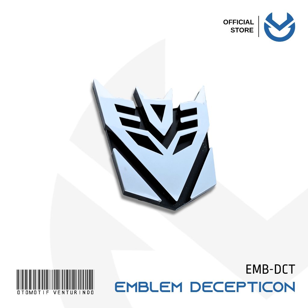 Jual OV Emblem Mobil Transformers Logo DECEPTICON Transformers Jahat 3D ...