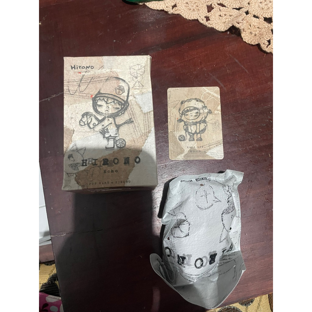 Jual Hirono Back Off Echo POP MART (baca deskripsi) | Shopee Indonesia