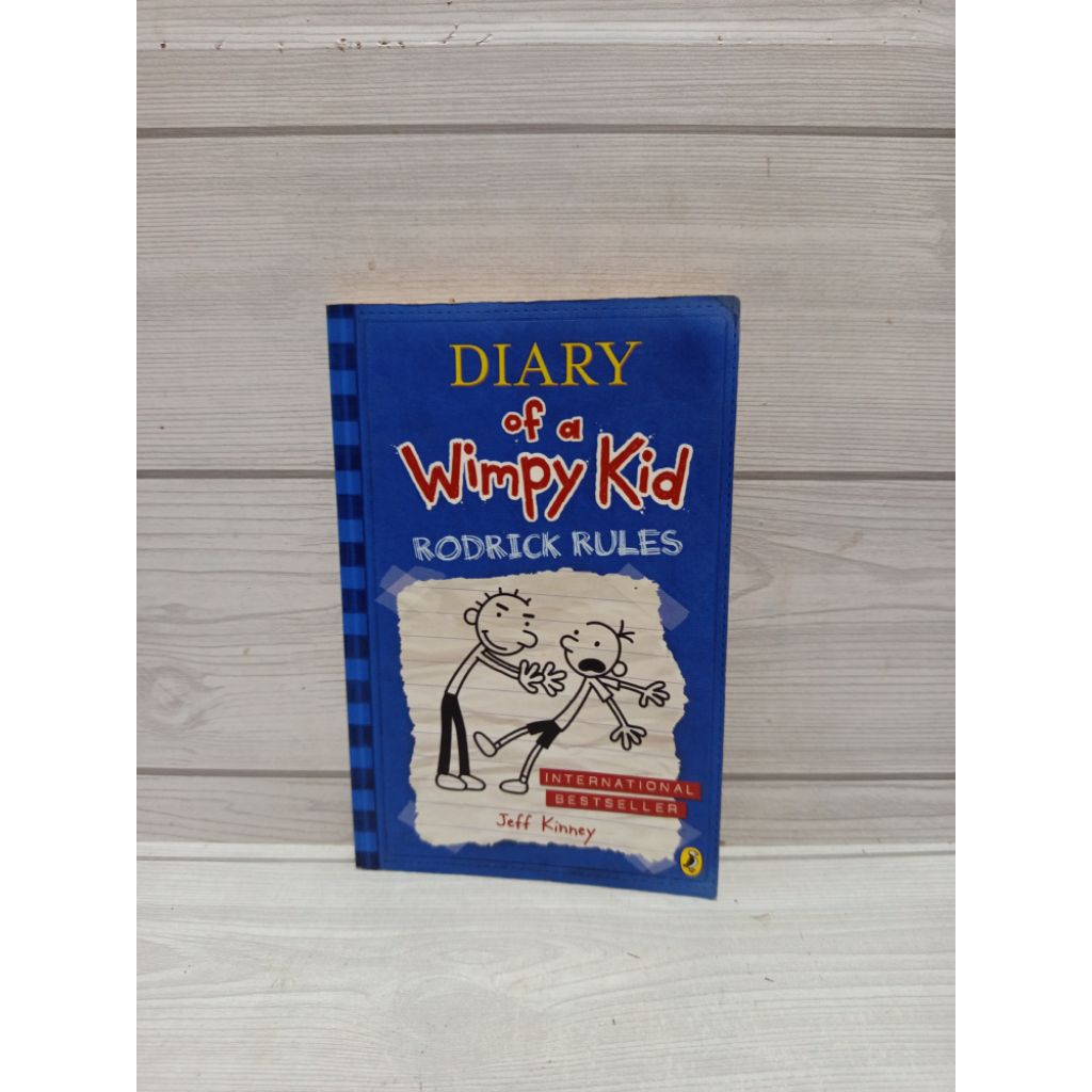 Jual NOVEL INGGRIS Diary of a wimpy kid rodrick rules by jeff kinney ...