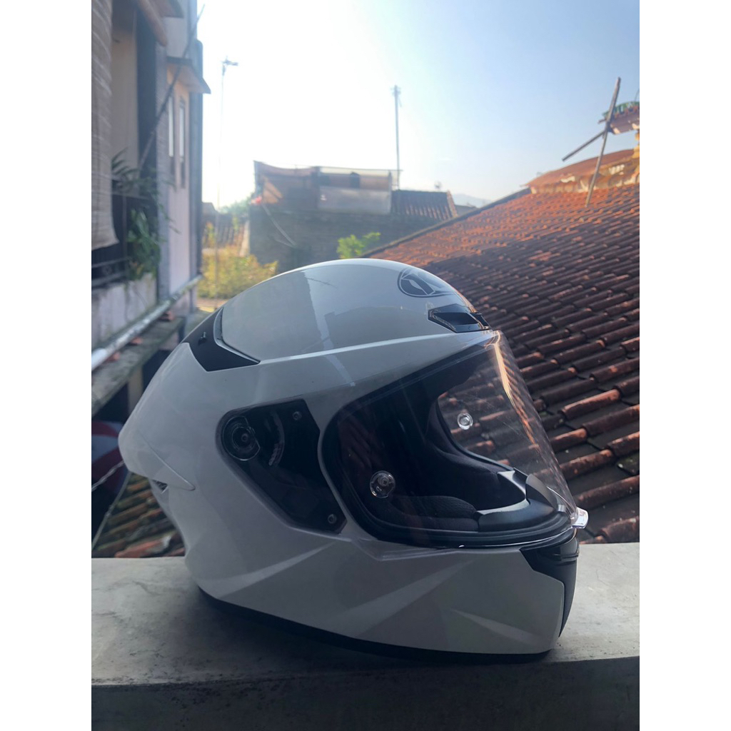 Jual HELM FULL FACE KYT TT-COURSE BEKAS SEPERTI BARU JARANG DIPAKAI ...