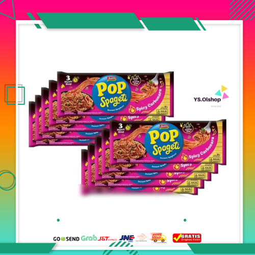 Jual BARU || Indomie Pop Spageti Spicy Carbonara dan Spicy Bolognese 84 ...