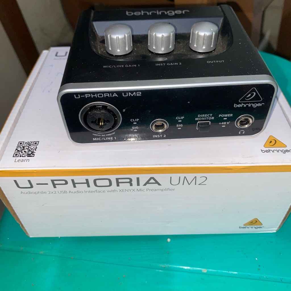 Jual Behringer Uphoria UM2 Soundcard | Shopee Indonesia
