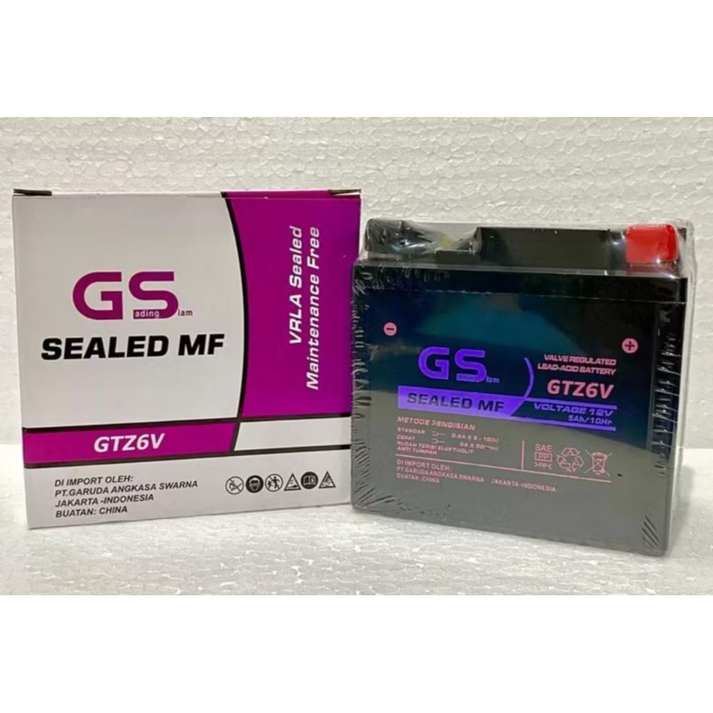 Jual Aki Motor Yamaha NMAX + Aerox 125 LC + Mio GT GTZ6V GS Accu Kering ...