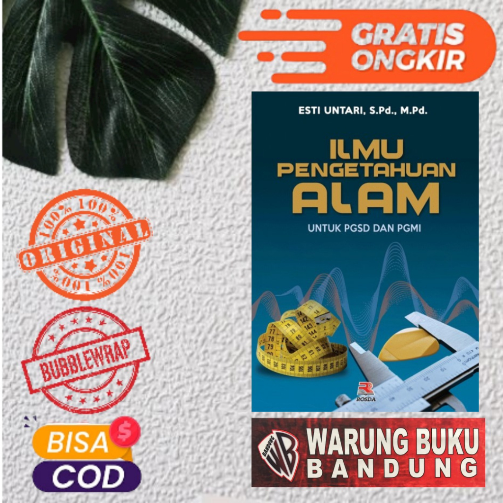 Jual Buku Ilmu Pengetahuan Alam Untuk PGSD Dan PGMI - Esti Untari, S.Pd., M.Pd. | Shopee Indonesia