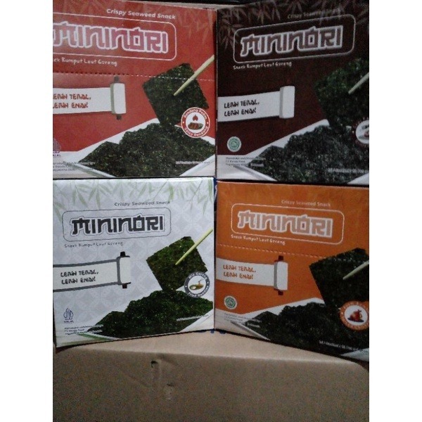Jual Camilan / Makanan Ringan / Snack Mininori by Pandafood Rumput Laut ...
