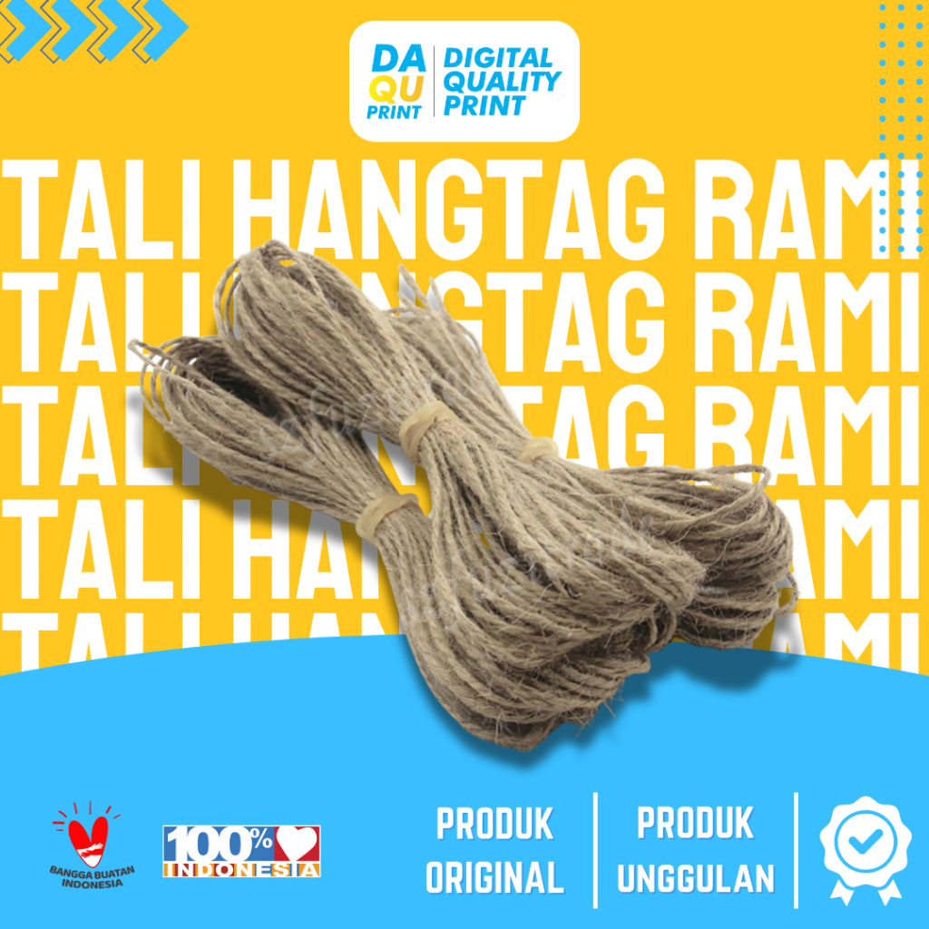 Jual Tali Goni 2 PLY - Tali Rami (2 PLY - Panjang 5 meter) | Shopee ...