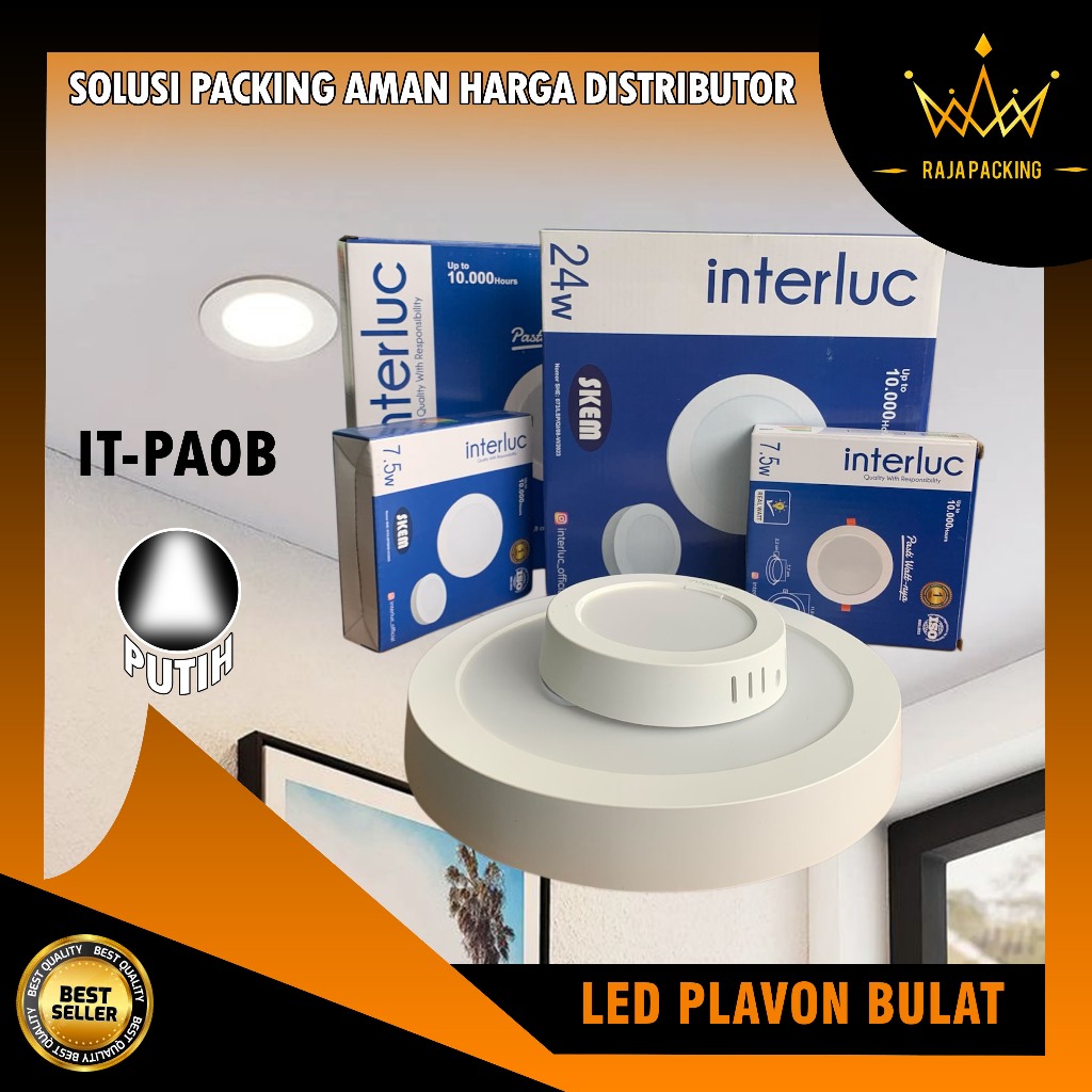 Jual Lampu LED Plafon Downlight Cahaya Putih 7.5-24 Watt / LED Panel ...