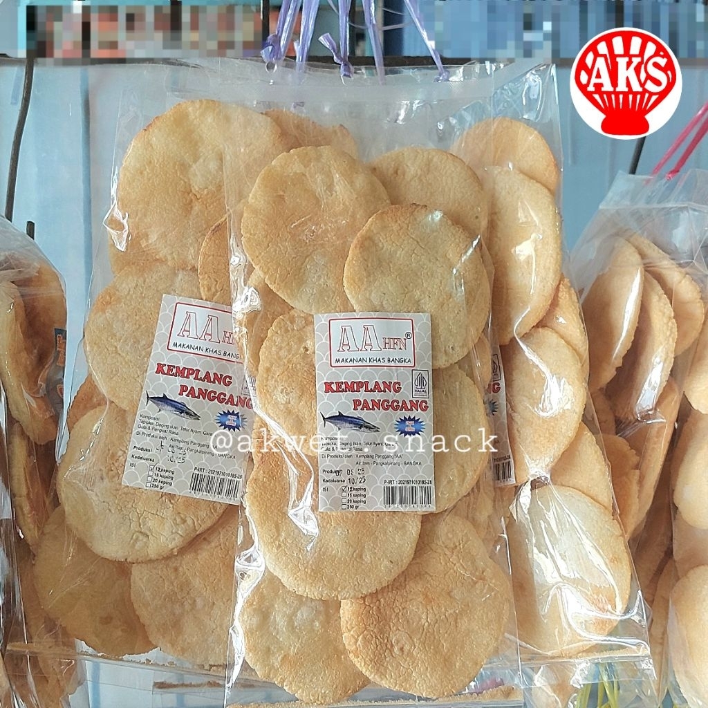 Jual Kemplang ikan Panggang cap AA makanan khas Bangka | Shopee Indonesia