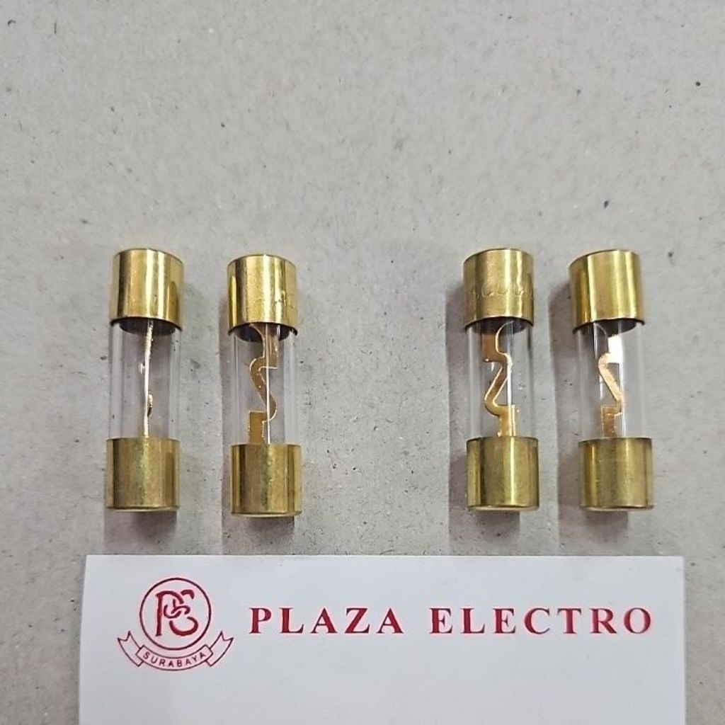 Jual SEKERING SEKRING FUSE KACA TABUNG BOTOL 40 / 60A AMPERE FUSE MOBIL ...