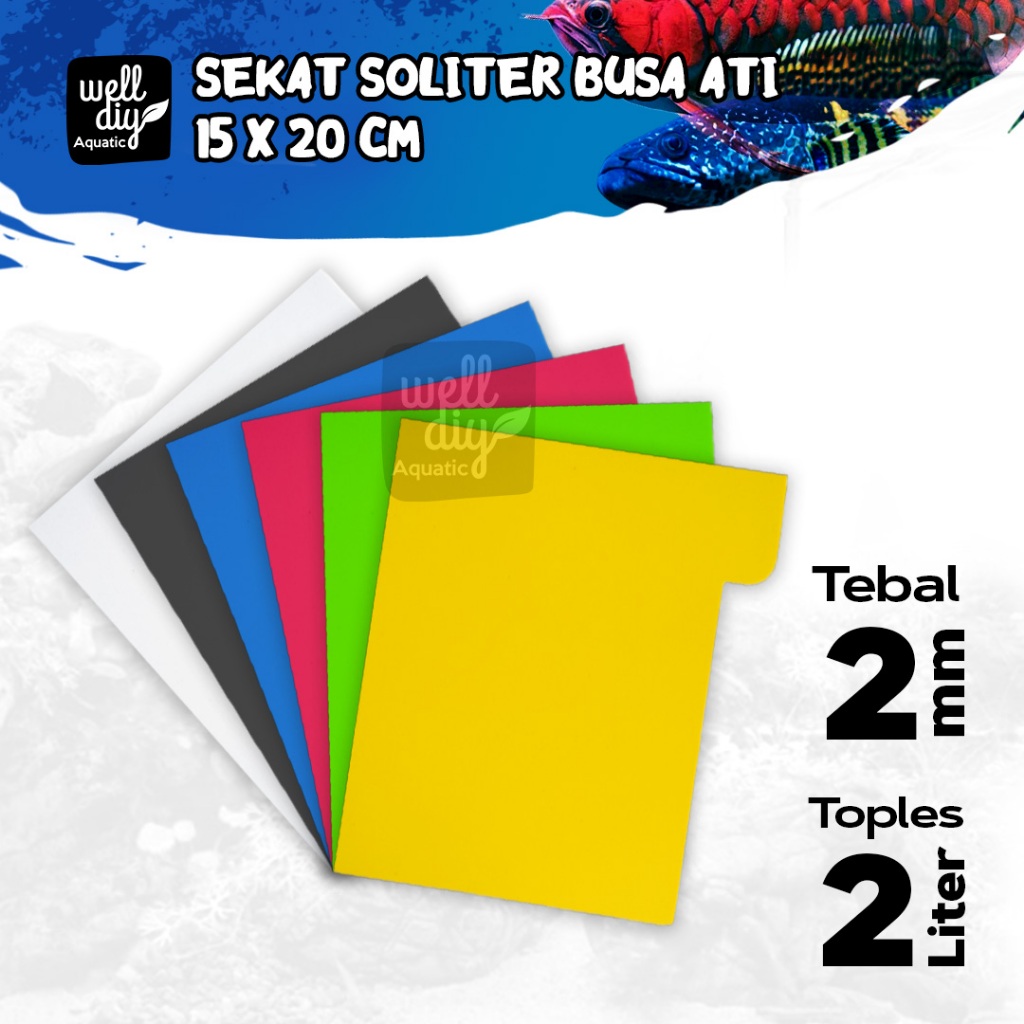 Jual Sekat Soliter Cupang 2 Liter Sekat Toples Cupang Ukuran 15 x 20cm ...