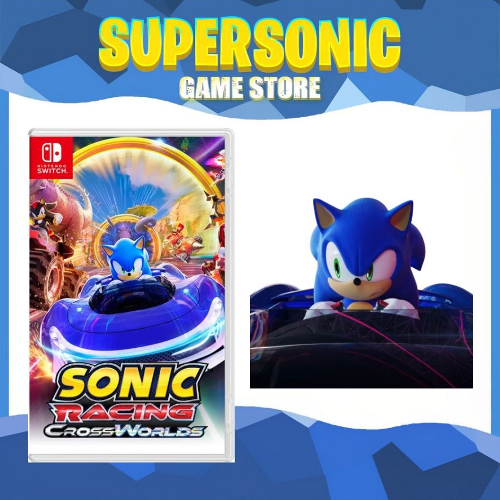 Jual Switch Sonic Racing: CrossWorlds / Switch Sonic Racing CrossWorlds ...