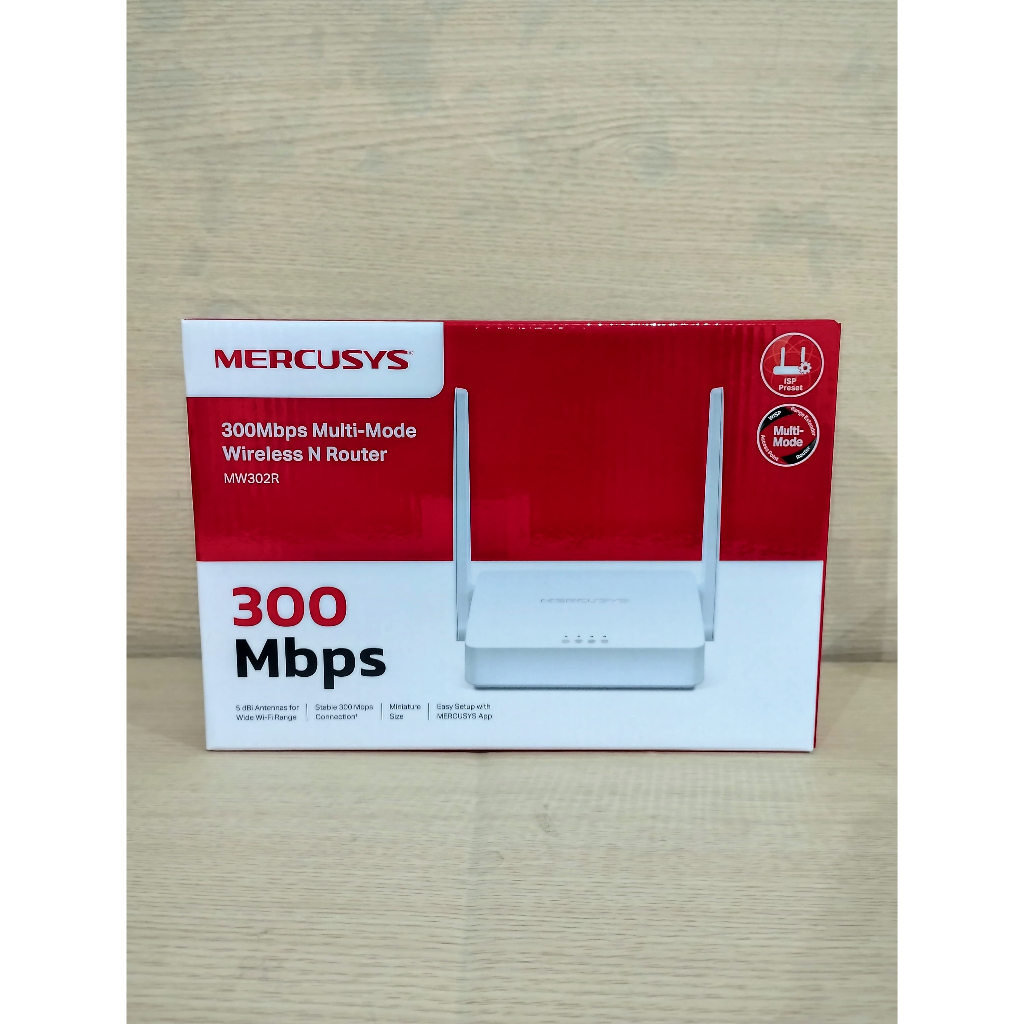 Jual (4 Pcs) Mercusys MW302R Multi-Mode Wireless N Router 300Mbps (4 ...