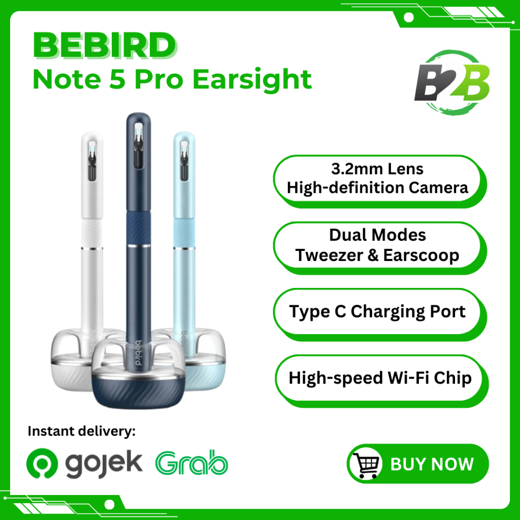 Jual Bebird Note 5 Pro Smart Visual Earsight Earwax Removal Alat ...
