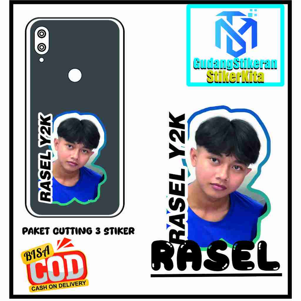Jual Stiker Vinyl EDISI RASEL PREMIUM (1 Paket 3 stiker) | Shopee Indonesia