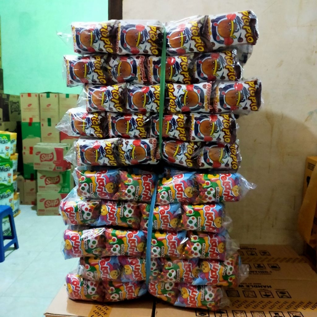Jual Snack Pio Pio dan pelangi isi 40 | Shopee Indonesia