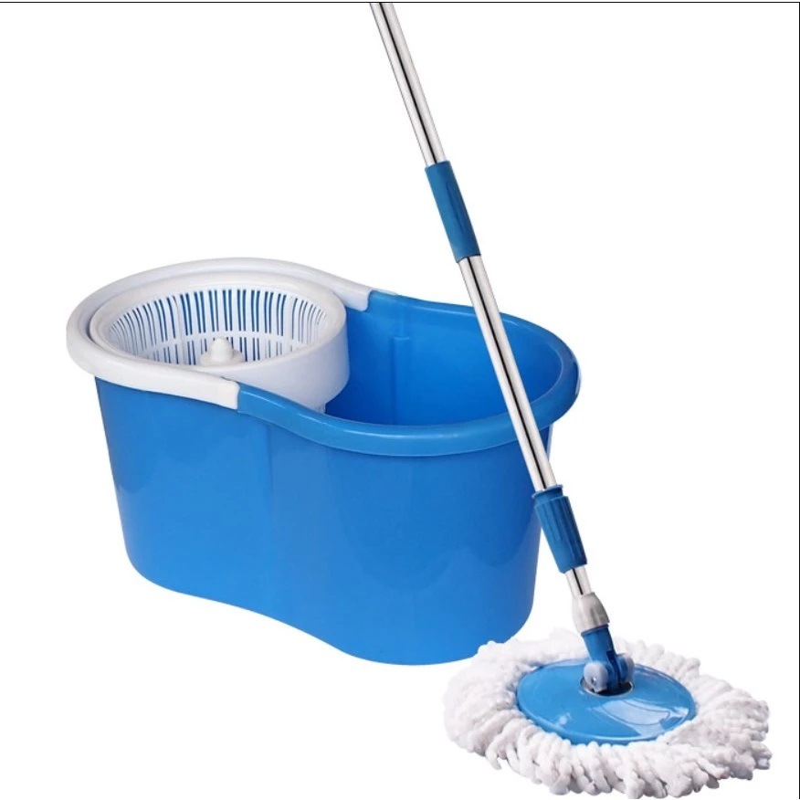 Jual Pel Lantai Spin Mop Ember Putar Otomatis Pel Plus Ember Praktis ...