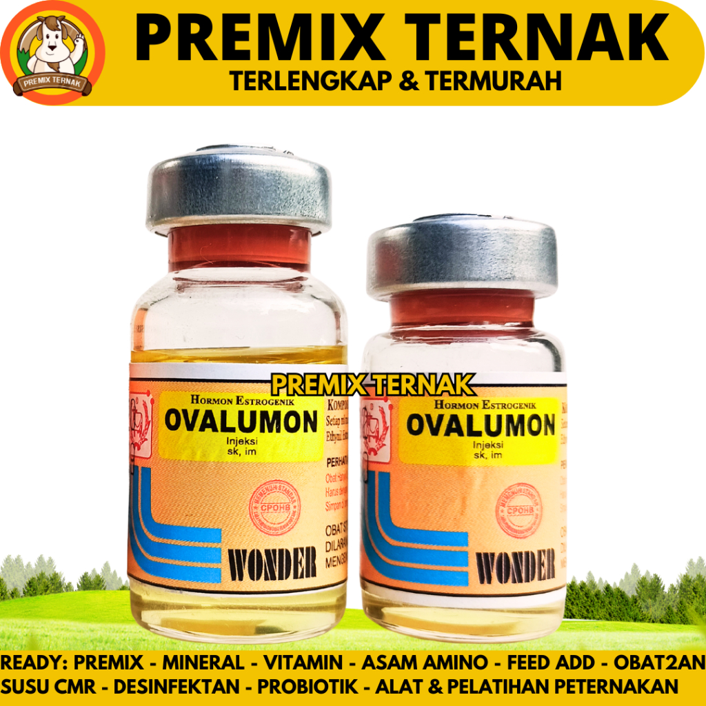 Jual OVALUMON 5 ML DAN 10 ML WONDER - Hormon Tingkatkan Reproduksi ...