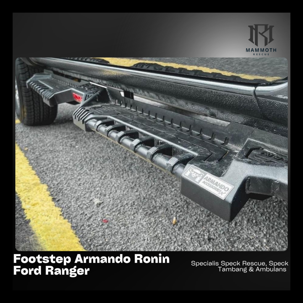 Jual Injakkan Samping Ford Ranger / Footstep Ford Ranger / Foot Step ...