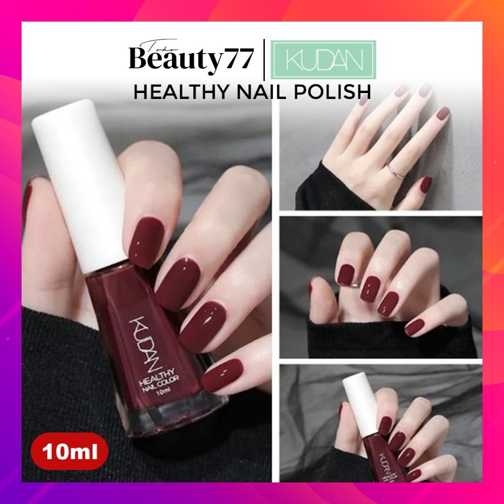 Jual KUTEK KUDAN HEALTHY NAIL POLISH GLAMOUROUS FINGER 10ml | Shopee ...