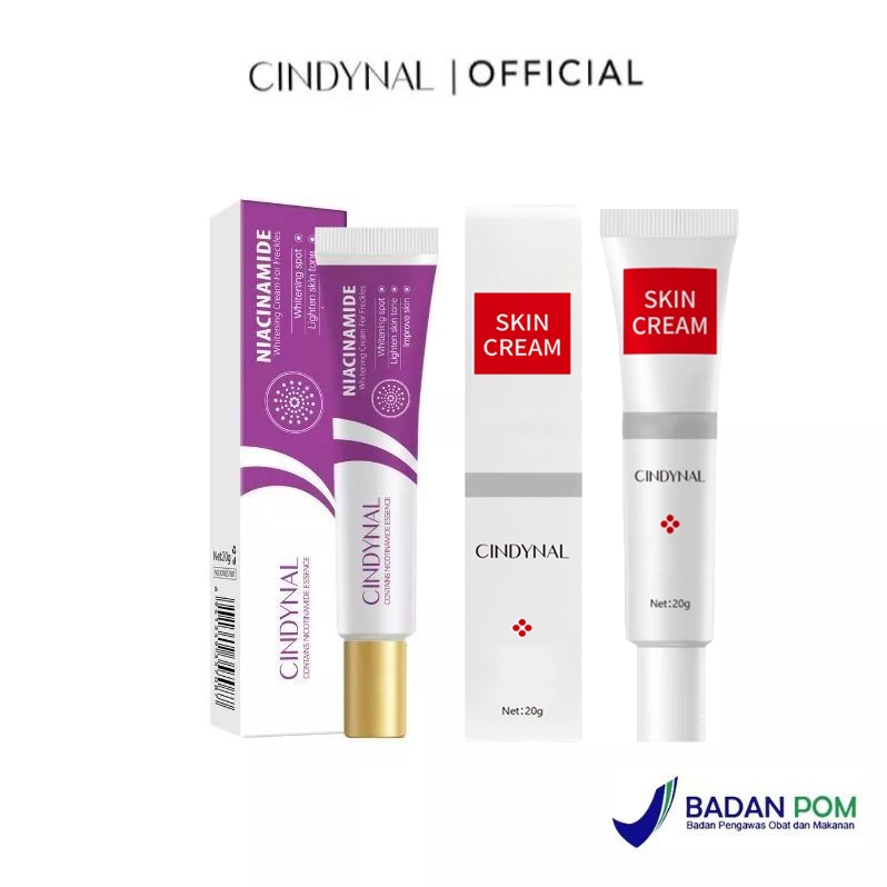 Jual CINDYNAL- Cream 2in1 Perawatan Wajah Niacinamide Skin Cream ...