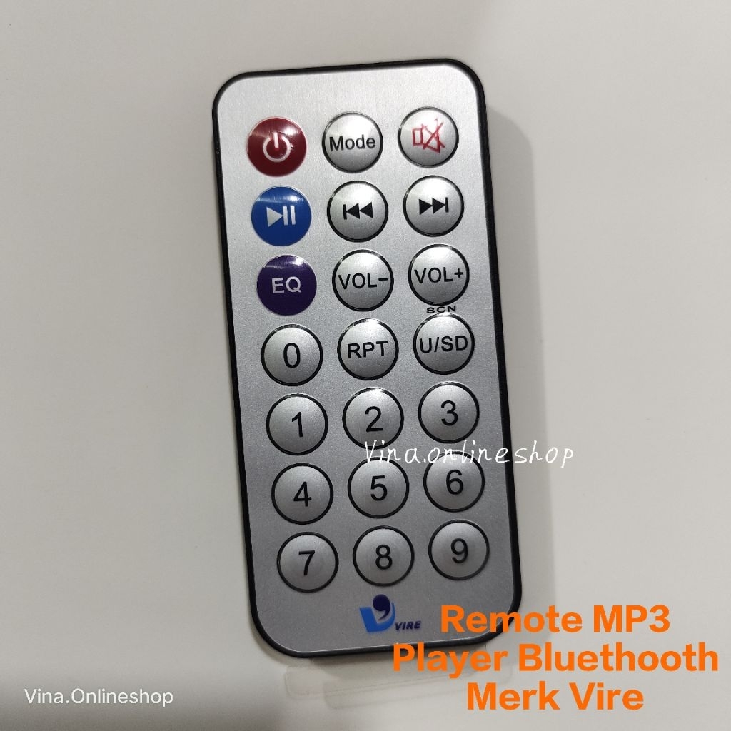 Jual Remote MP3 Player Bluethooth Merk Vire | Shopee Indonesia