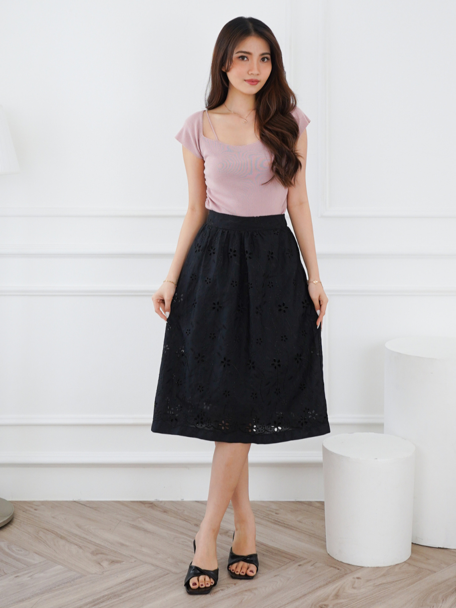 Jual Rok Wanita Kekinian - Rok Korean Style - Rok Wanita - Bahan Katun ...
