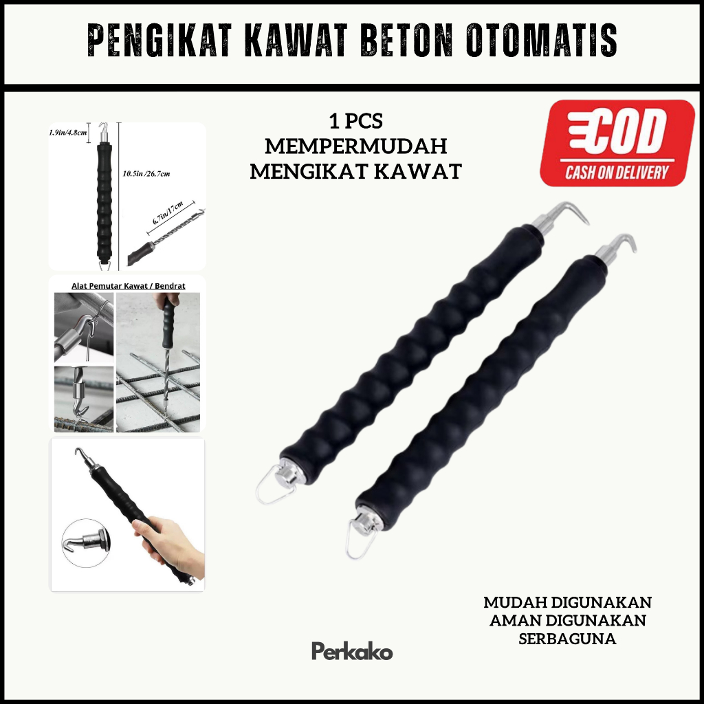 Jual Alat Pengikat Pemutar Kawat Besi Beton Otomatis Bendrat Kawat ...