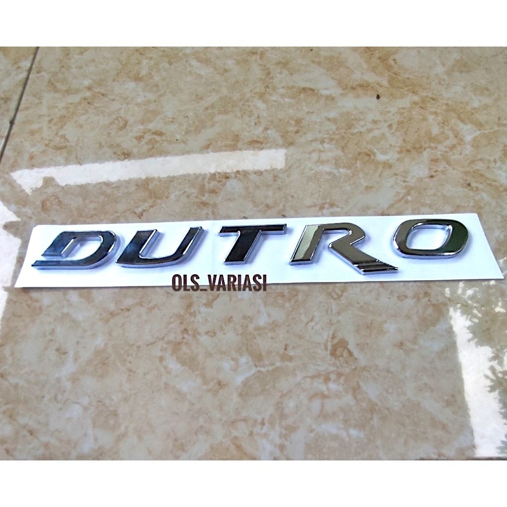 Jual Emblem Hino dutro / emblem Dutro / logo dutro / logo hino dutro ...
